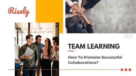 Team Learning How To Promote Successful Collaborations Risely