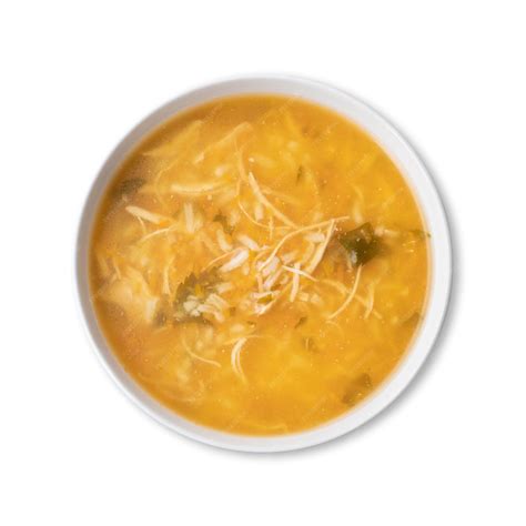 Premium Photo Chicken Soup In A Bowl Isolated Over White Background