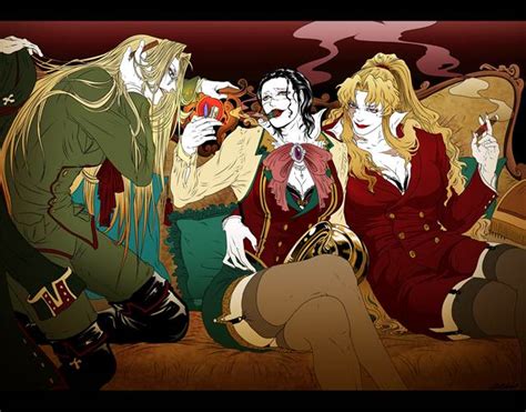 《hellsing皇家国教骑士团》pixiv同人壁纸图片，画风炸裂的很 Bobopic