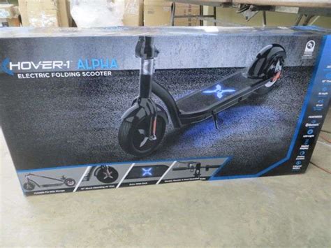 Hover 1 Alpha Electric Scooter Lambrecht Auction Inc