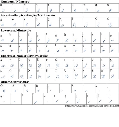 Kuenstler Script Bold Free Font Download Maisfontes