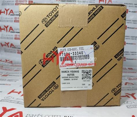 Plate Sub Assy Fuel Suction Fuel Filter H Y A Parts