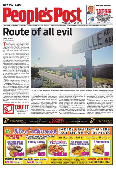 Peoples Post Grassy Park 27 Feb 2014 By Peoples Post Issuu