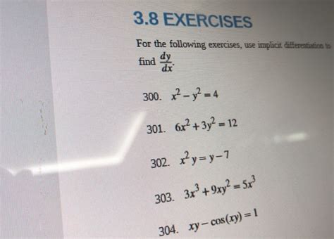 Solved 38 Exercises For The Following Exercises Use