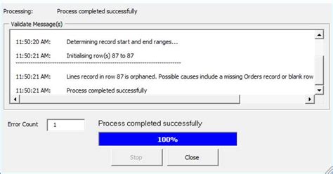 Missing Sectionrow Data