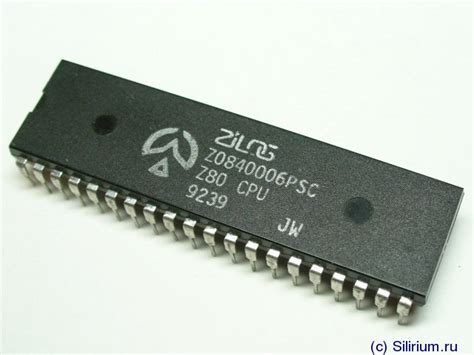 Silirium Ru Zilog Z Z A CPU Family