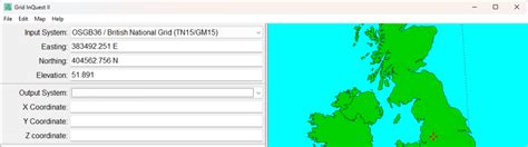 How To Convert Between Different Coordinate Systems In The UK Geomatics