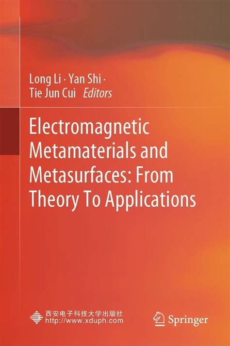 Electromagnetic Metamaterials And Metasurfaces From Theory To Applications Ebook Bol