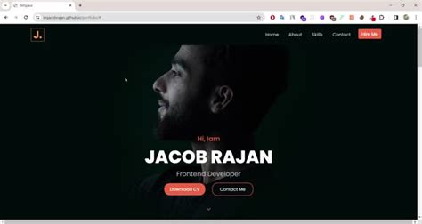 Jacob Rajan On Linkedin Portfolio Careerjourney