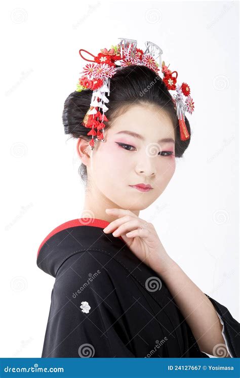 Japans Mooi Meisje Stock Afbeelding Image Of Japans 24127667