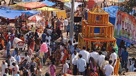 Peddapalli వైభవంగా శ్రీ లక్ష్మీ నంబులాద్రి స్వామి బ్రహ్మోత్సవాలు Namasthe Telangana