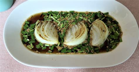 구운 양파 간장절임