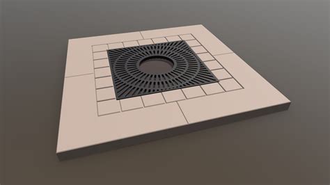 Tree Grate Download Free 3d Model By Nathanielmoore [fc7d2a7] Sketchfab
