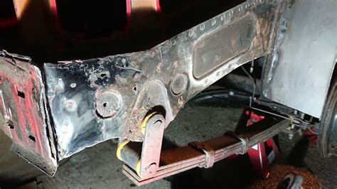 Rear Chassis Leg Repair Part 1 Mgb Uk