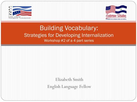 PPT - Building Vocabulary: Strategies for Developing Internalization ...