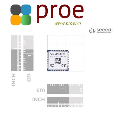 Lora E5 Stm32wle5jc Module Arm Cortex M4 And Sx126x Embedded Supports Lorawan On Eu868