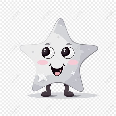 白色星星剪貼畫可愛有趣的卡通明星人物 向量卡通星星圖片素材 Eps圖片尺寸4267 × 4267px 高清圖案380582762 Zh