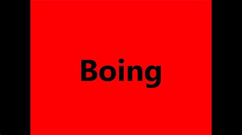 Sound Ideas BOING CARTOON HIGH METAL WOBBLE BOING 02 41 OFF