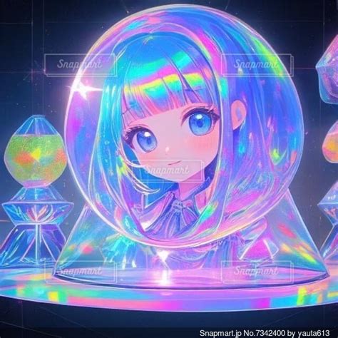 美少女プロフィール画像の写真・画像素材 7342400 Snapmart（スナップマート）