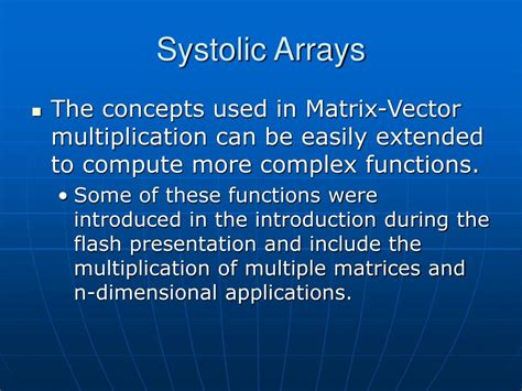 Ppt Systolic Arrays Powerpoint Presentation Free Download Id530274