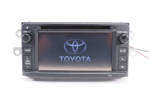 Toyota Corolla Radio Am Fm Cd Player Info Display Head Unit Oem 2012
