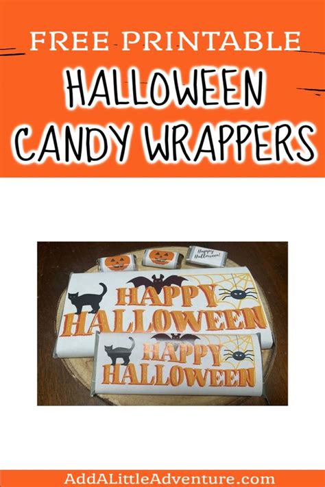 Halloween Candy Wrappers Free Printables Artofit