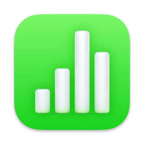 Numbers MacOS Icon Gallery