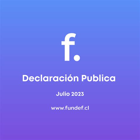 Inicio Fundación Fundef