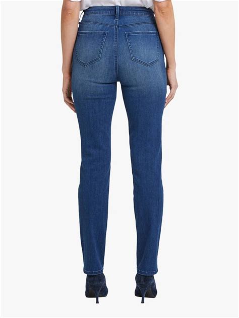 Nydj Sheri High Rise Slim Jeans Moonlight