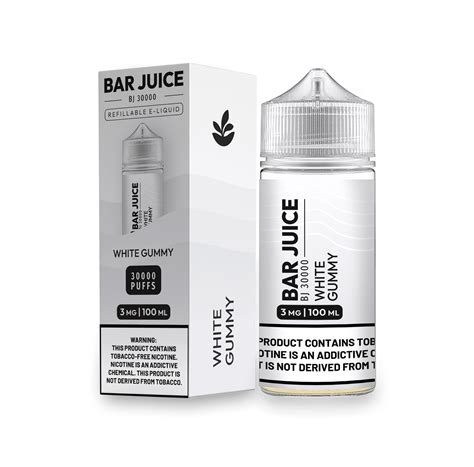 White Gummy Bar Juice Vape Juice Giant Vapes
