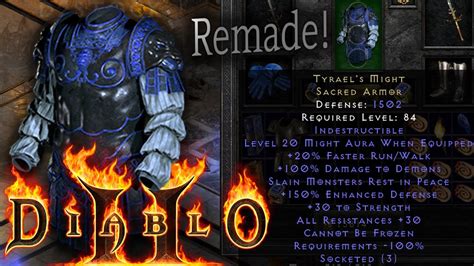I Made Tyraels Might Better Diablo 2 Resurrected Youtube