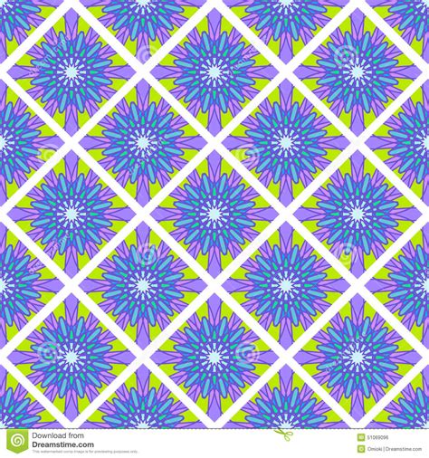 Seamless Mosaic Geometrical Pattern Background Stock Vector Illustration Of Background Design