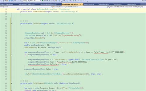 Painting Setting Net Add On Programming Visual Components The Simulation Community