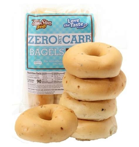 Thinslim Foods 케토 베이글 저탄수화물 1 팩 6 제로 탄수화물 티몬
