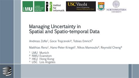 PPT Managing Uncertainty In Spatial And Spatio Temporal Data PowerPoint Presentation ID