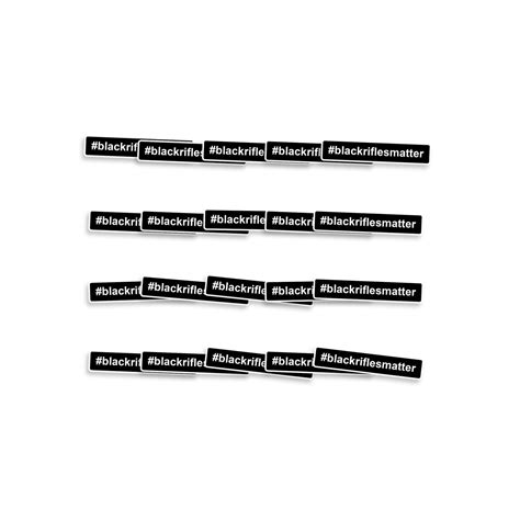 Black Rifles Matter Sticker