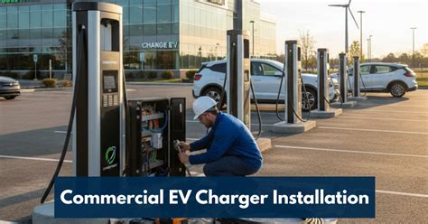 Commercial Ev Charger Installation In Novi Mi Whitney Services