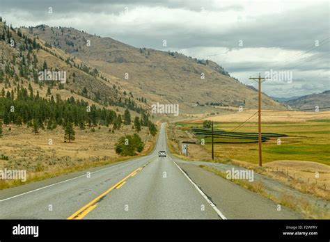 Countryside Along Crowsnest Highway Okanagan Similkameen British