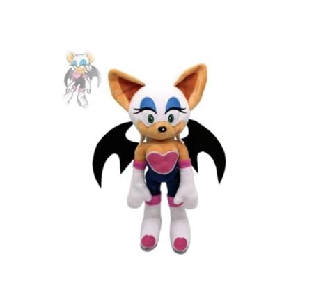 118in Rouge Plush Sonic The Hedgehog Classic Game Character Rouge The