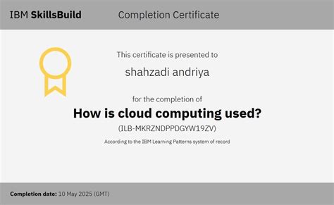 Cloudcomputing Ibmskillsbuild Lifelonglearning Techskills