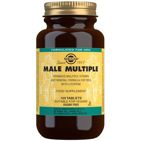 Solgar Male Multiple 120 Tablets