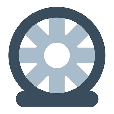 Premium Vector Flat Tire Vector Illustration