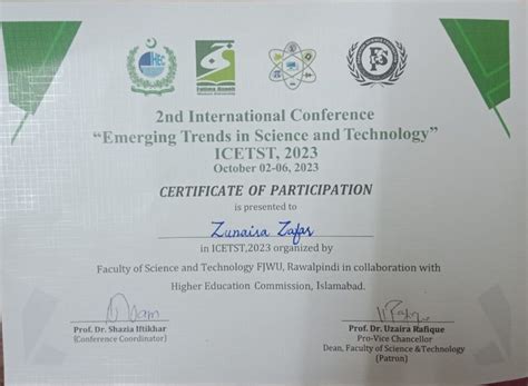 Zunaira Zafar On Linkedin Researchpresentation