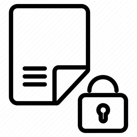 Encrypted Document File Protection Locked Document Protected File