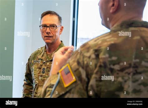Chief Master Sergeant Of The Space Force Roger A Towberman Speaks With
