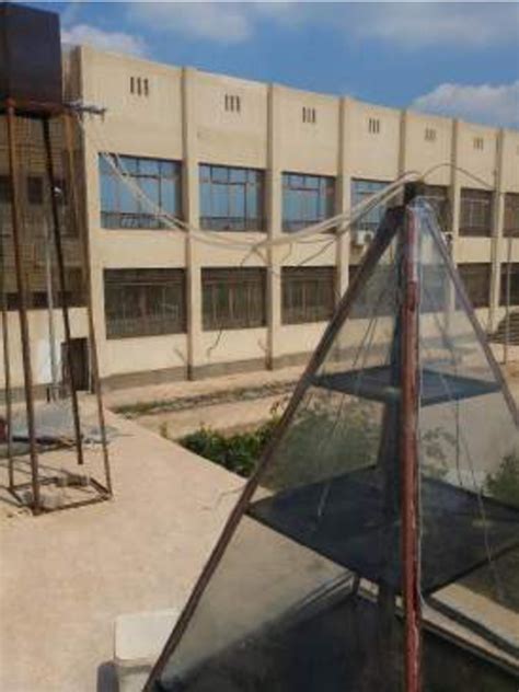 Figure 1 From Performance Of A Pyramid Solar Still With Stepped Trays Experimental Approach