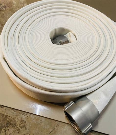 Fire Hose 2 12 Inch X 50ft Alloy Coupling Or Heavy Duty Double Jacket