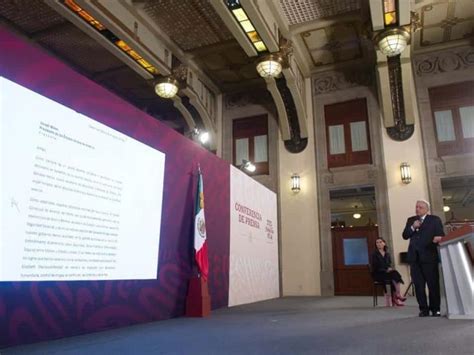 Amlo Revela El Contenido De La Carta Que Envió A Biden