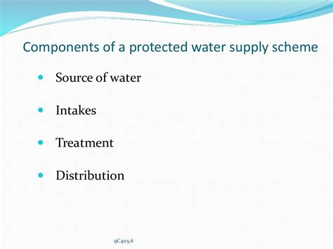 Water Supply Scheme