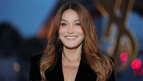 Carla Bruni révèle son secret de longévité LINFO re Magazine People